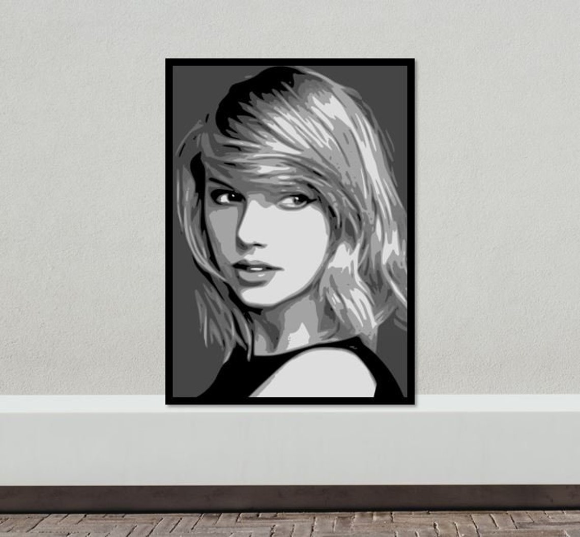 Printable Digital Art Taylor Swift Instant Download Art - Etsy