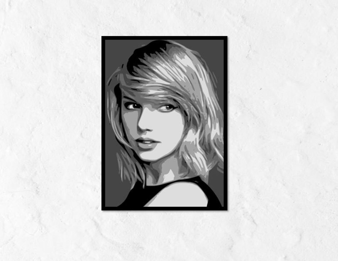 Printable Digital Art Taylor Swift Instant Download Art - Etsy