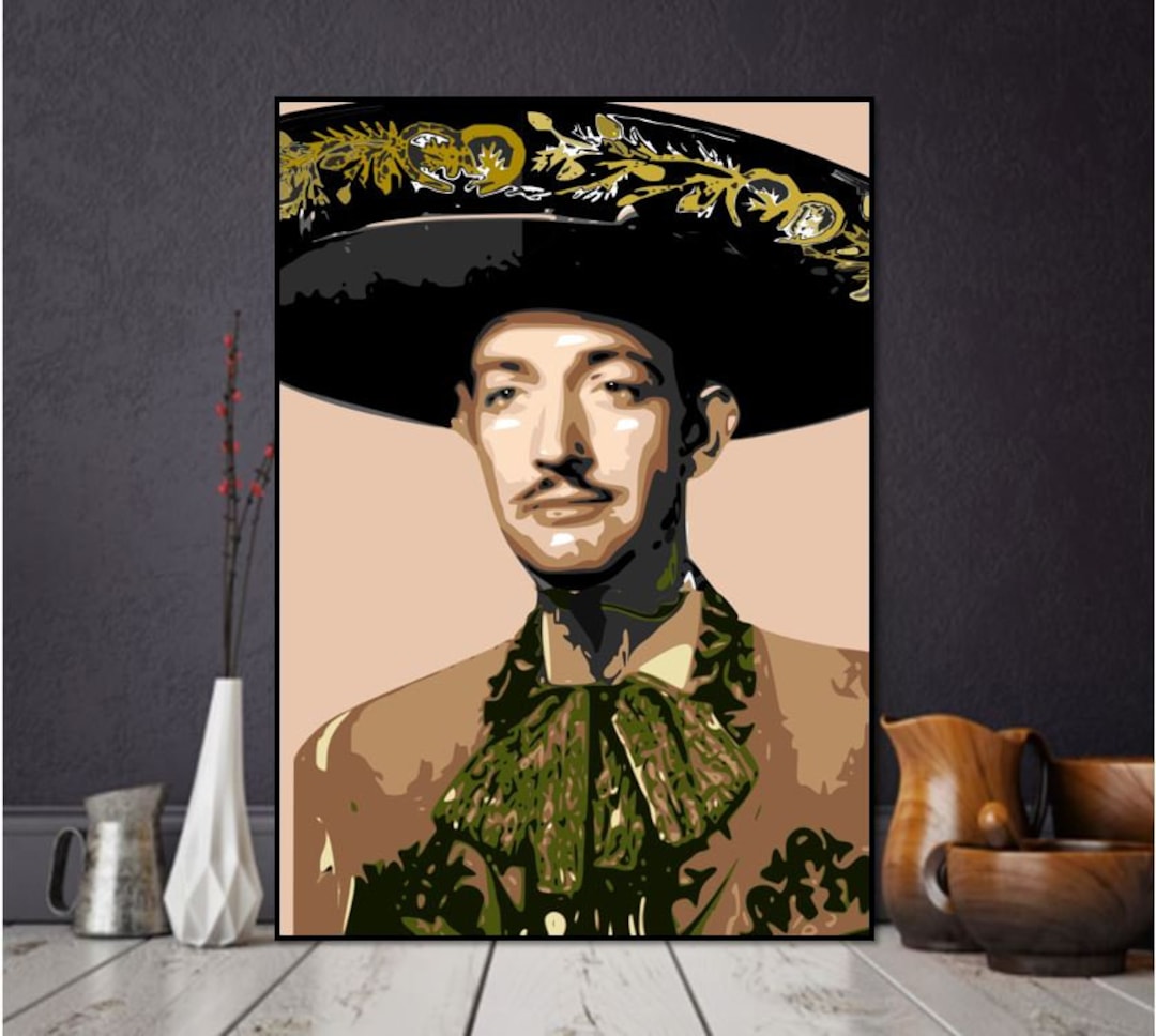 Printable Jorge Negrete in Color Art, Mexican Art, Latin Art, Arte ...