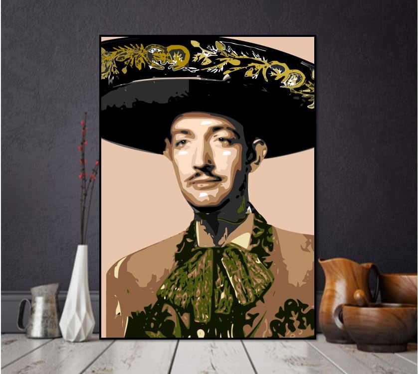 Printable Jorge Negrete in Color Art, Mexican Art, Latin Art, Arte ...