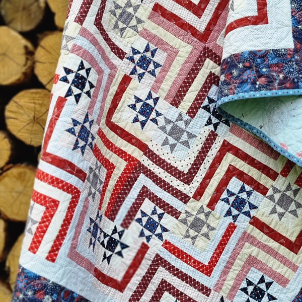 4th of July Quilt - Etsy