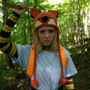 Adult Hand Knit “becky” and “wrath of Becky” Fox Hat - Etsy