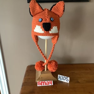 Children’s Hand Knit “becky” and “wrath of Becky” Fox Winter Hat - Etsy