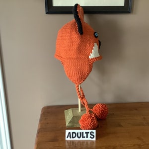 Children’s Hand Knit “becky” and “wrath of Becky” Fox Winter Hat - Etsy