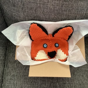 Adult Hand Knit “becky” and “wrath of Becky” Fox Hat - Etsy