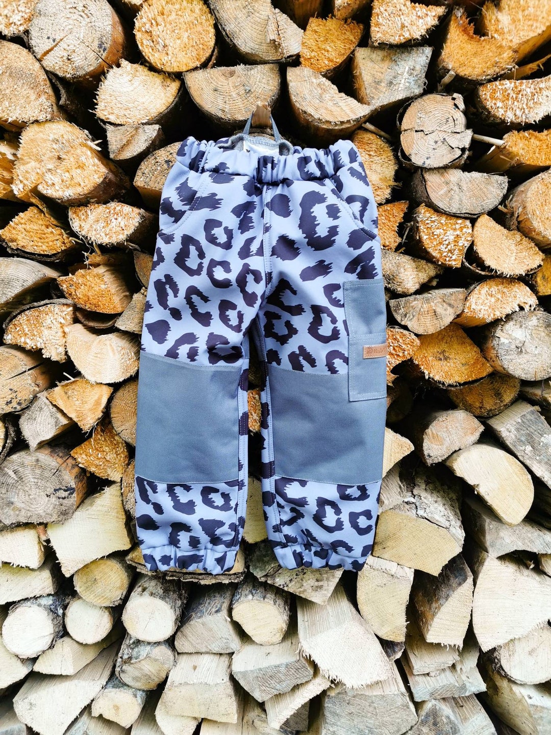 Softshell Pants/mud Pants snow Leo Grey Leopard Unisex - Etsy