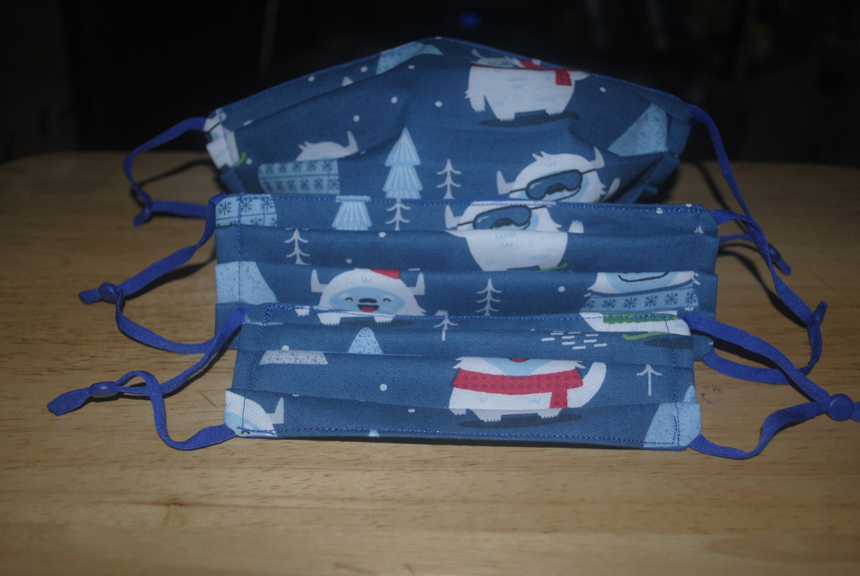 Adult size Yeti face mask | Etsy