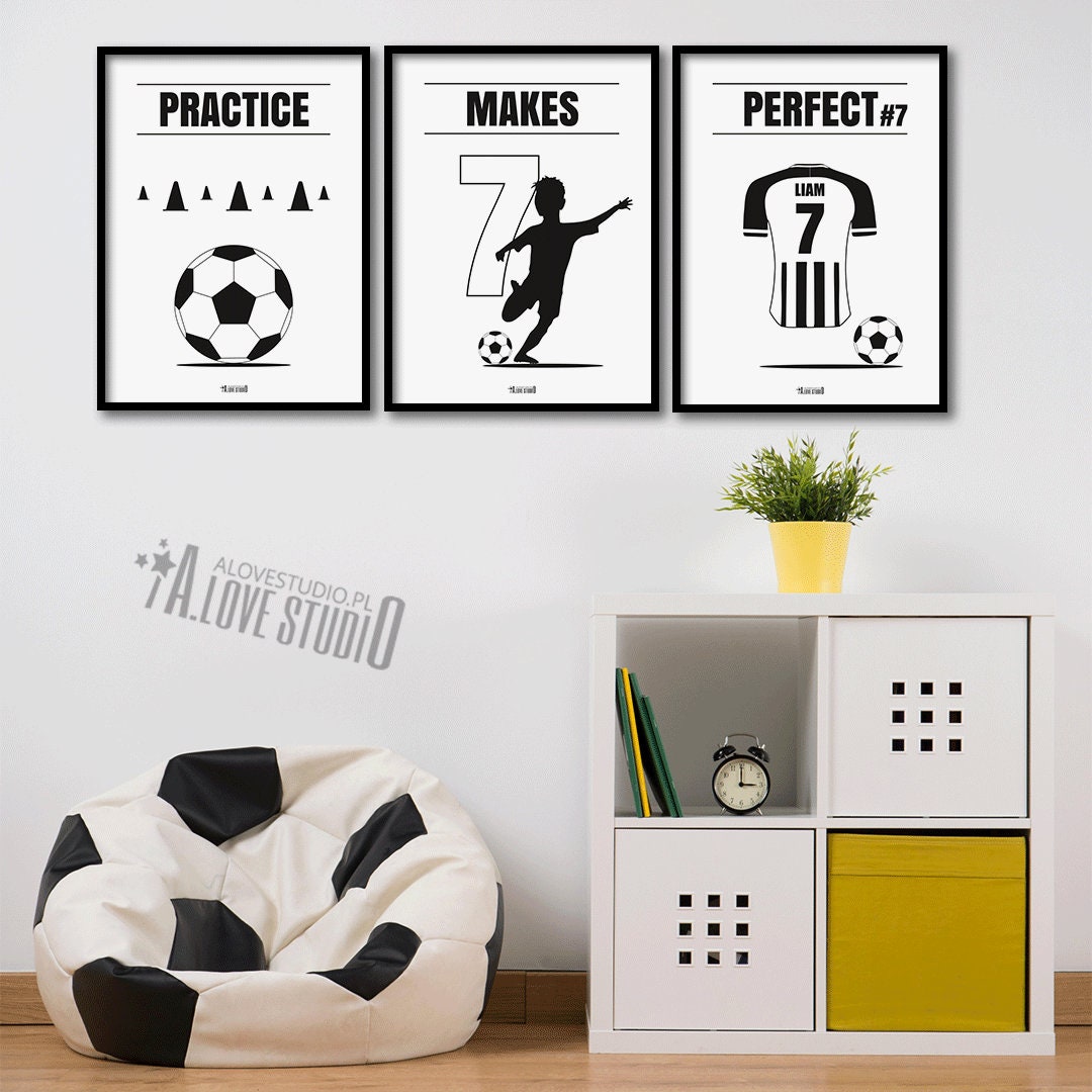 Personalised Posters for Kids, Football Posters, Football Prints ...