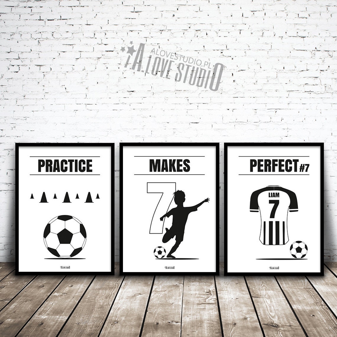 Personalised Posters for Kids, Football Posters, Football Prints ...