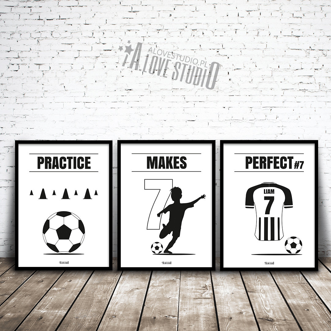Personalised Posters for Kids, Football Posters, Football Prints ...