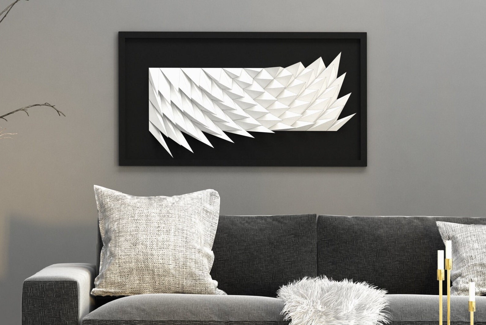Paper Diy Templates, Wall Art, Parametric Wall Art, DIY Wall Art, Paper ...