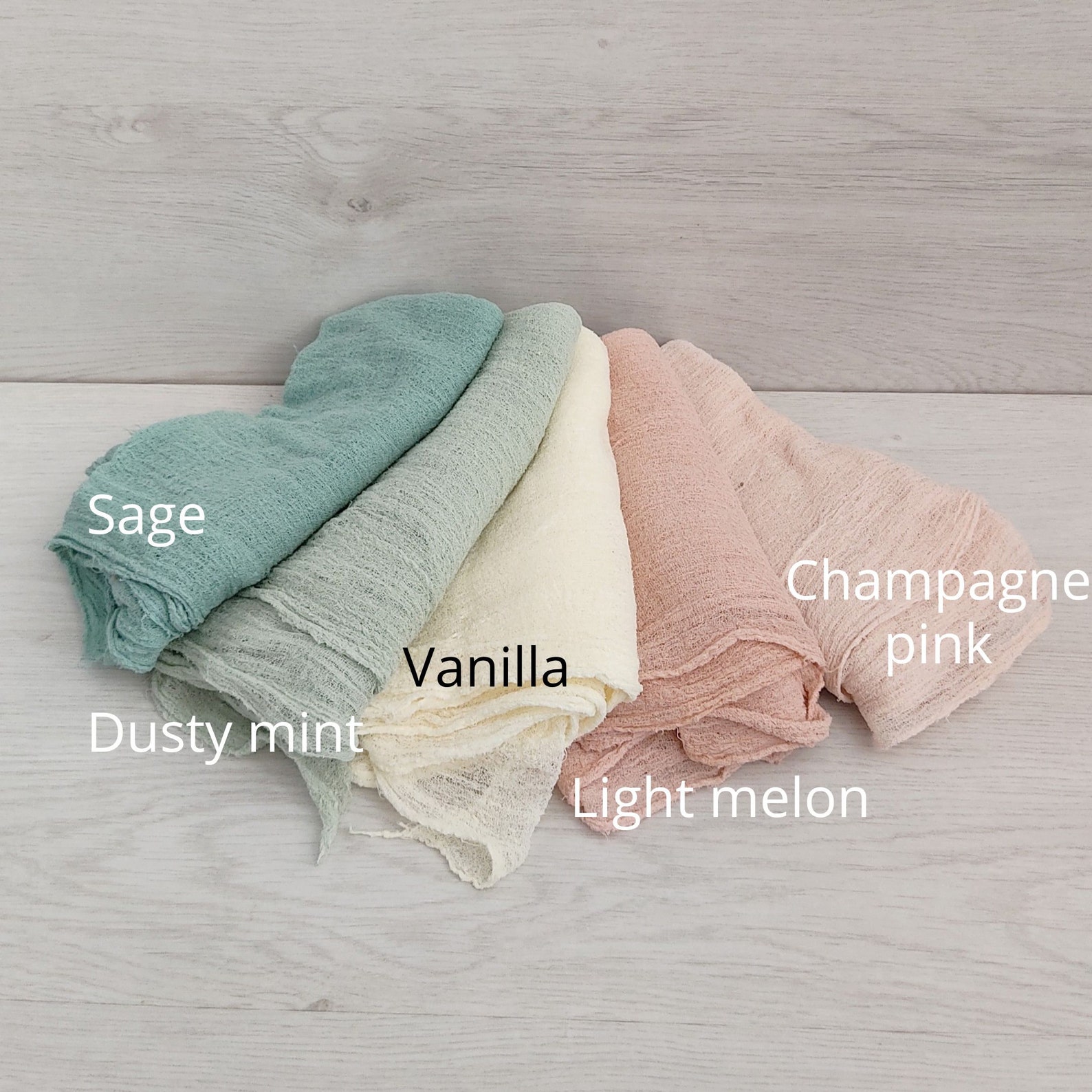 3m Long Newborn Gauze Wraps, Cheesecloth Wraps for Newborn Photography ...