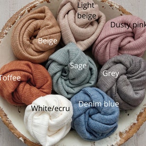 Textured Wrap for Newborn Photography, Vintage Style Baby Posing Wrap ...