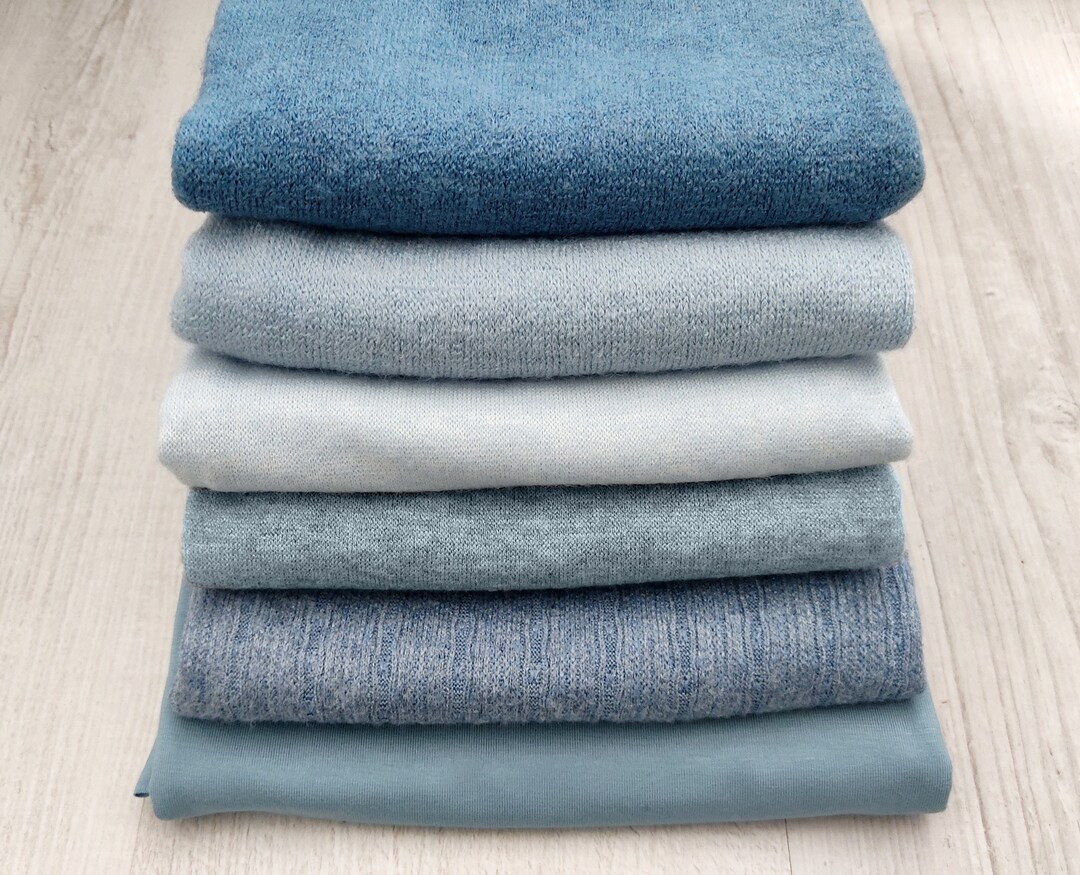 Blue Newborn Backdrops for Photography, Stretch Posing Fabric Blanket ...