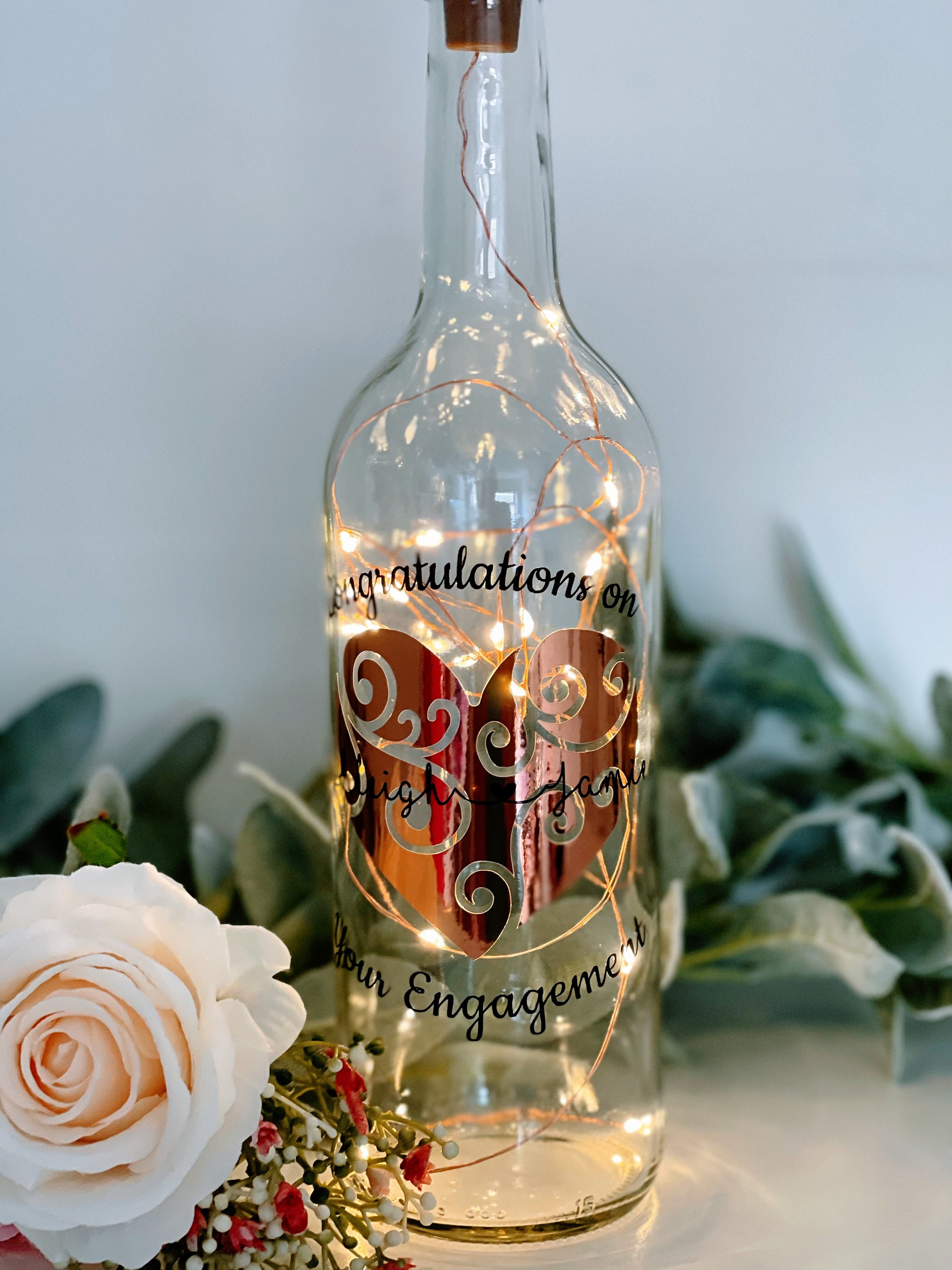 Personalised Engagement Gift, Engagement Gifts, Engagement Gift for the ...