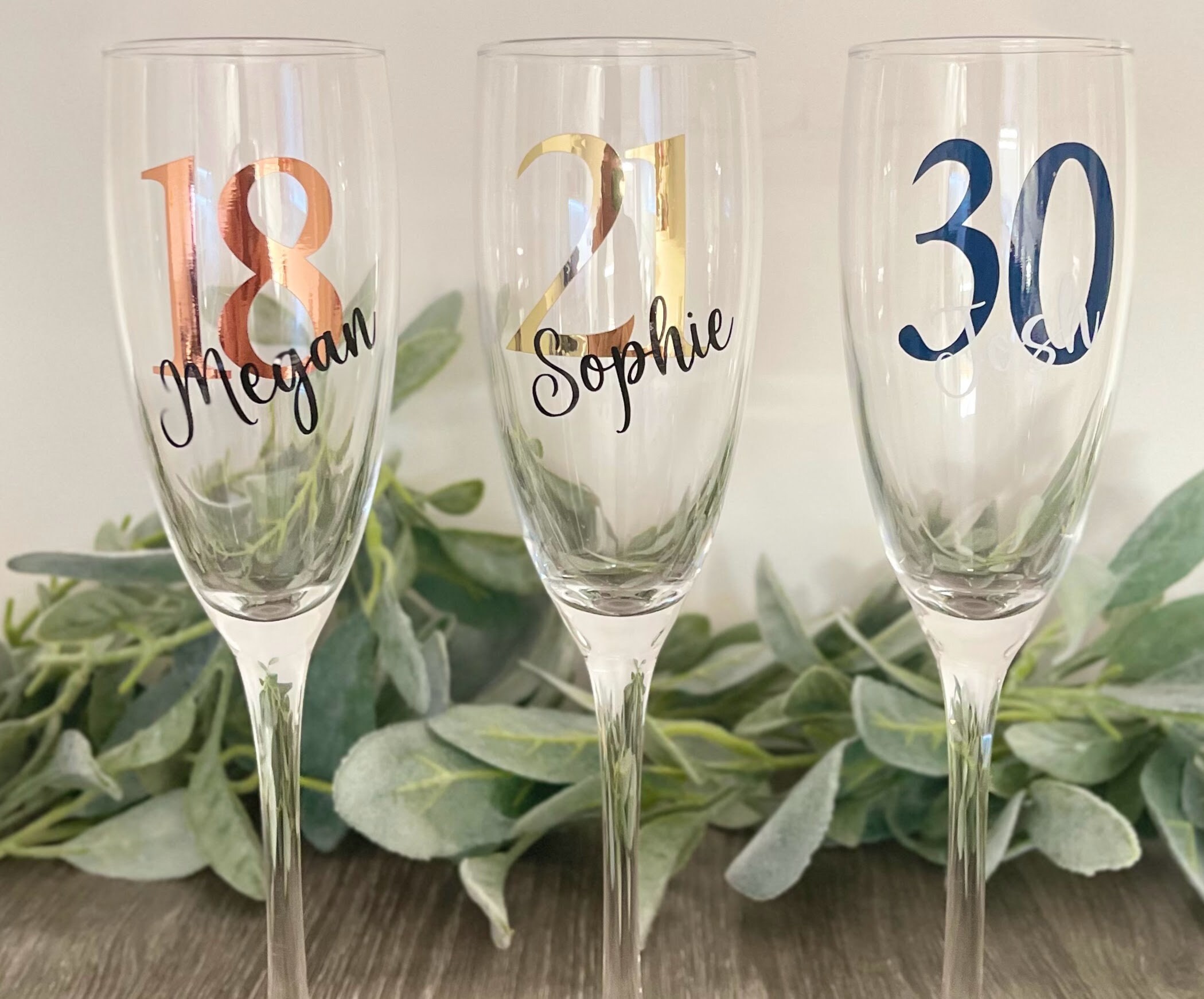 Personalised 18th Birthday Gift Girl Birthday Glass 18th - Etsy UK