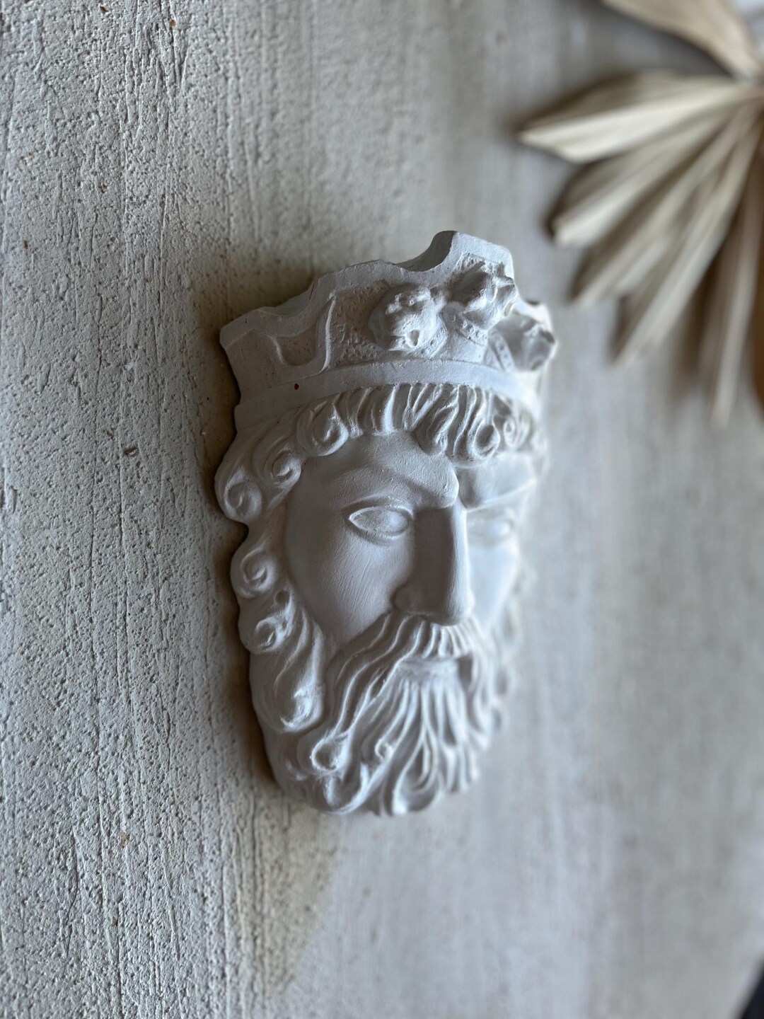 Handmade Greek Hero Wall Bust: Classical Athens Warrior Sculpture - Etsy