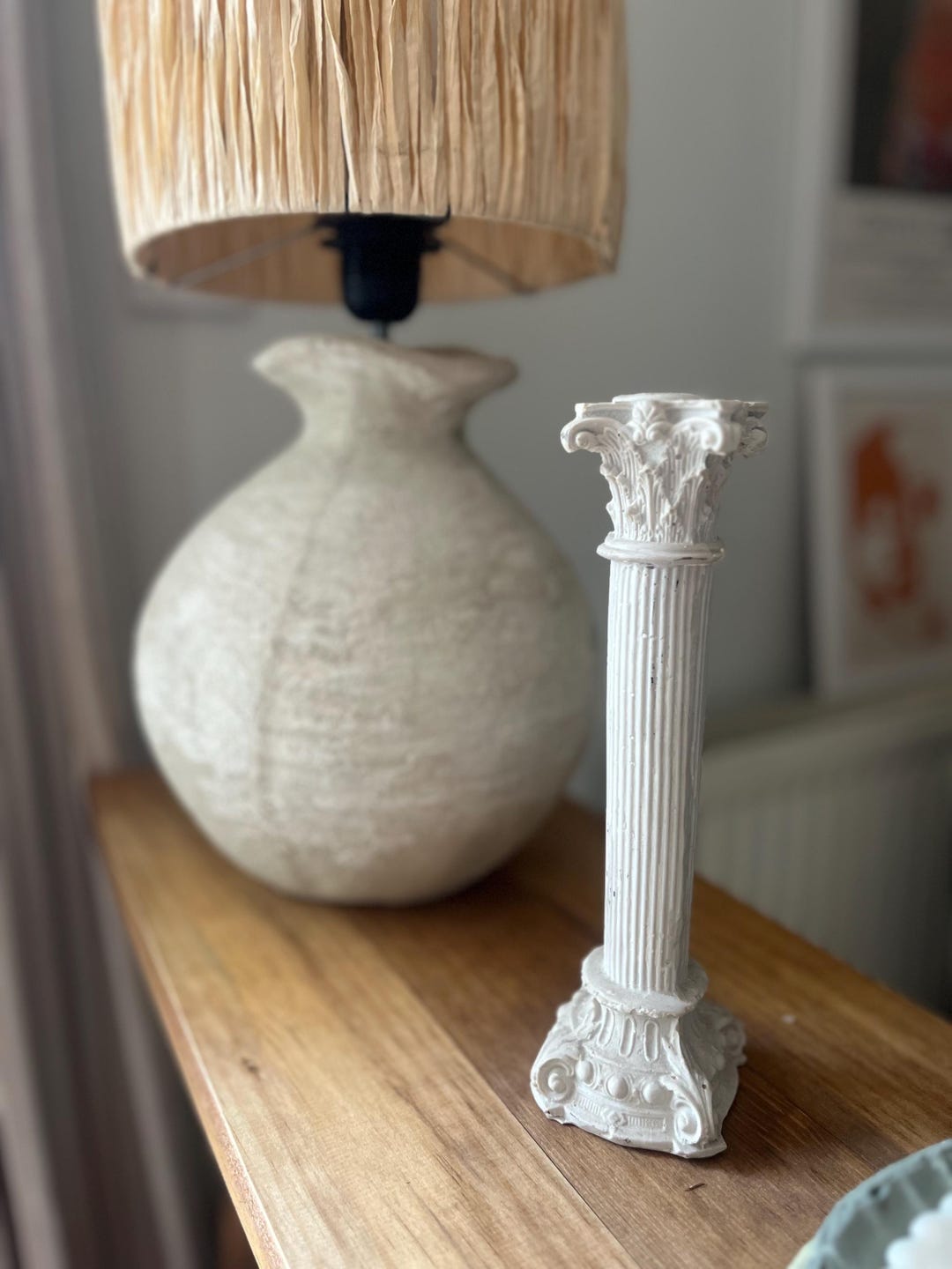 Handmade Ancient Greek Corinthian Column – Decorative Acanthus Leaf ...