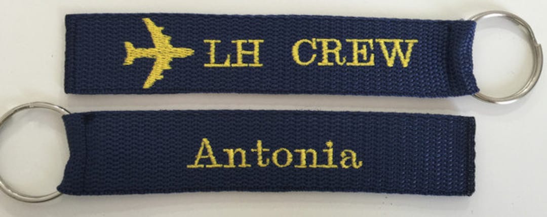Luggage Tag Lufthansa, Luggage Tag Crew, Luggage Tag Flight Attendant ...
