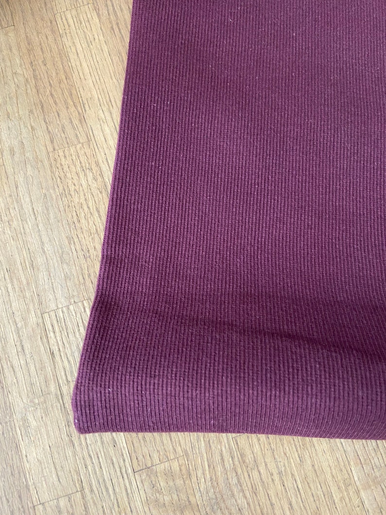 Cotton Ribbing Hilco - Stripes in Tube - Etsy