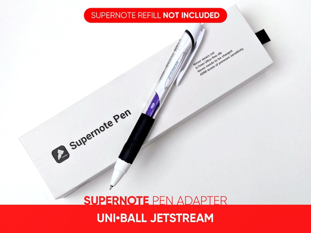 Uniball Jetstream Adapter for Supernote • Compatible With Uniball Jetstream Pens • Convert Your ...