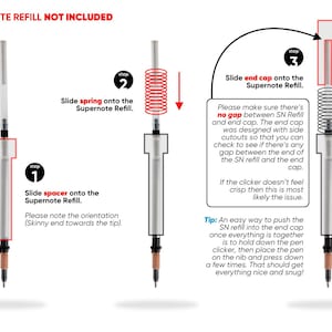 Zebra Sarasa Adapter for Supernote • Compatible With Sarasa Clip Gel ...