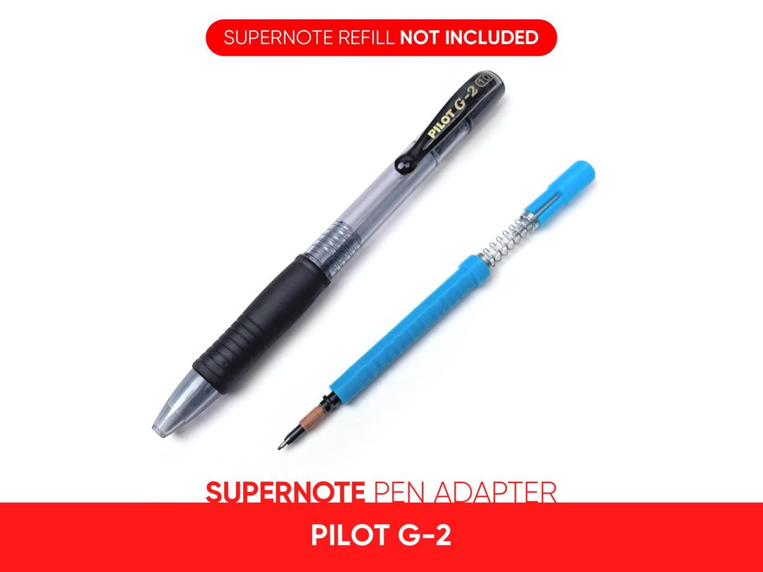 PILOT G2 Adapter for Supernote • Compatible With PILOT G2 Gel Pens ...