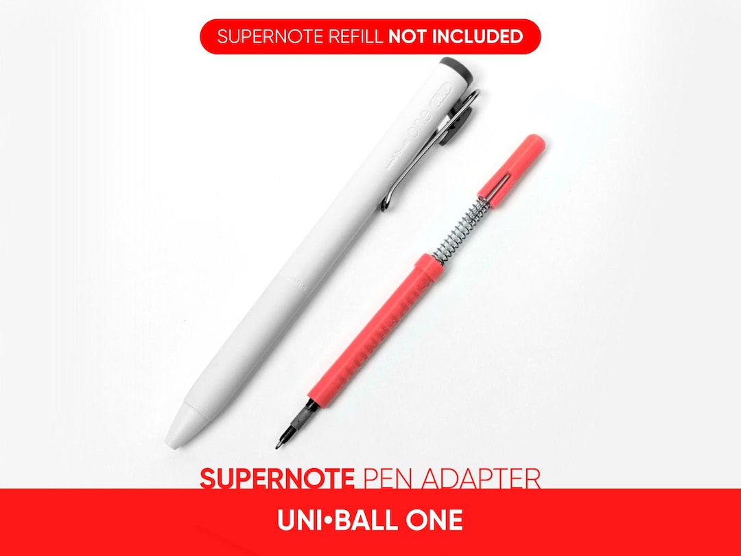 Uniball ONE Adapter for Supernote • Compatible With Uniball ONE Gel Pens • Convert Your Uni-ball ...