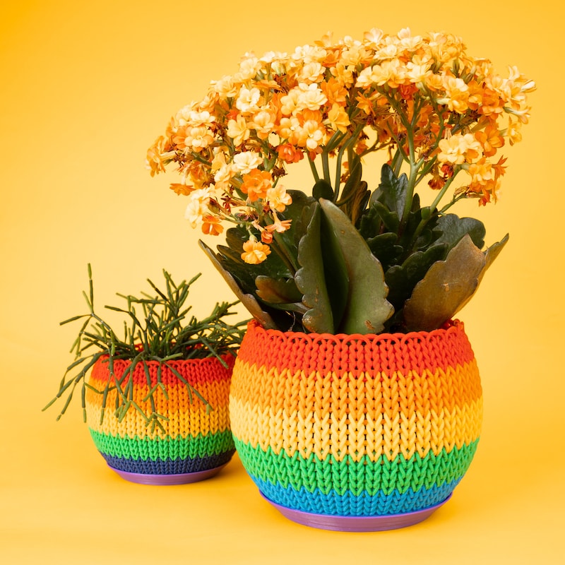 Colorful Planters - Etsy