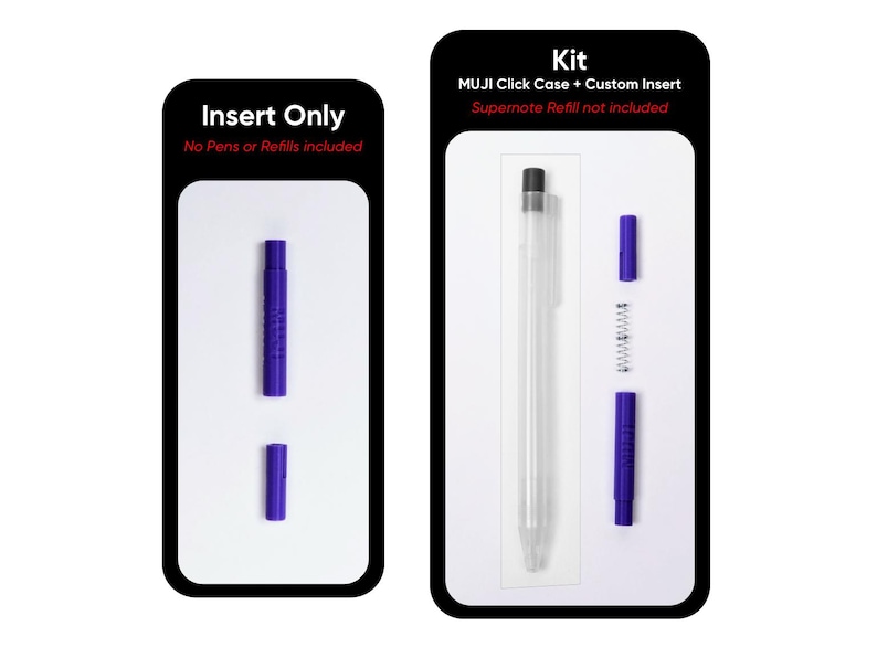 MUJI Knock Type Adapter for Supernote • Compatible With MUJI Knock Type ...