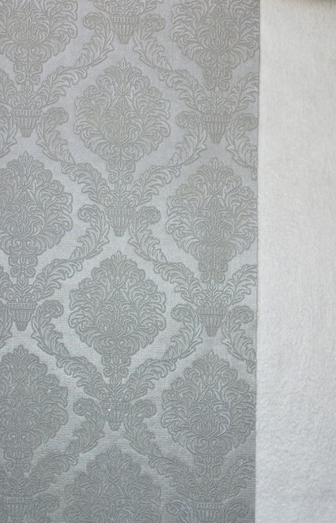 Artificial Leather Tendrils Cut 50 X 70 Cm, Silver Gray - Etsy