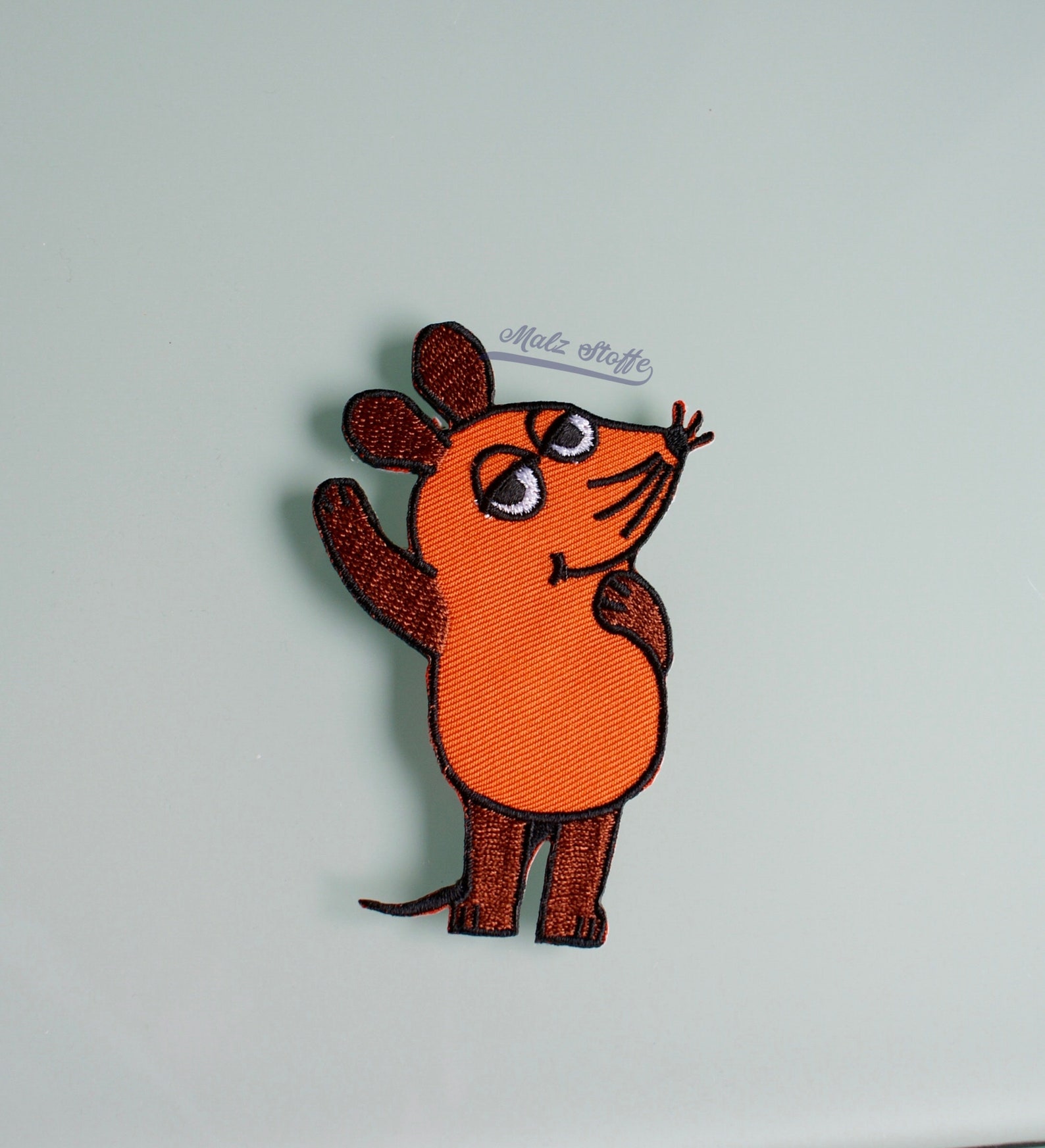 Die Sendung mit der Maus Maus Bügelbild Patch Applikation | Etsy