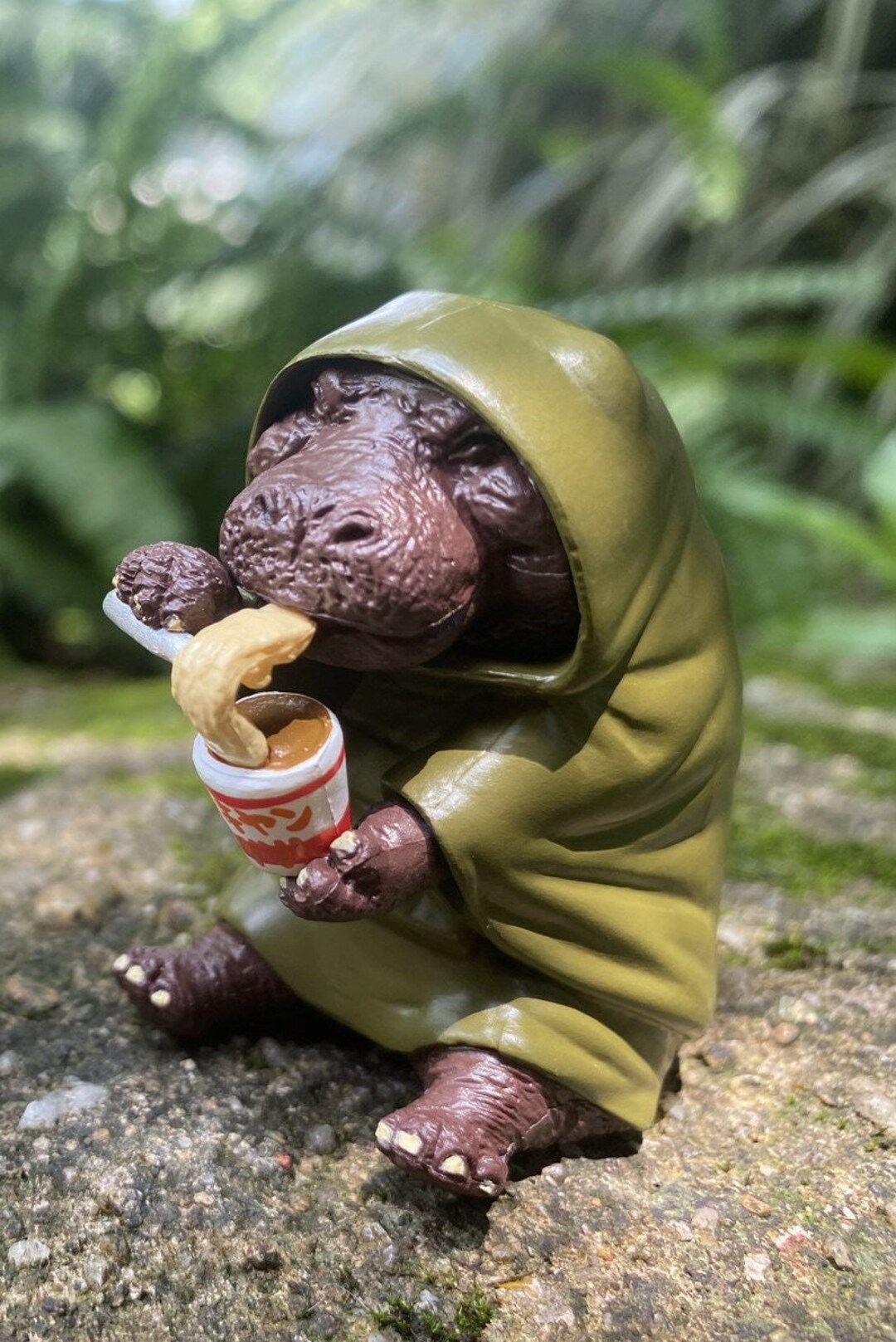 Animal Camp Asakuma Toshio Pygmy Hippo PVC Mini Figurine Figure Model ...