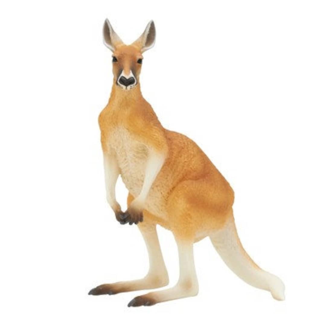 Japan Red Kangaroo Australia Animal PVC Mini Capsule Figure Model ...