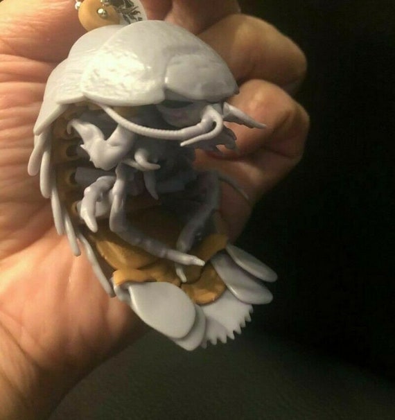Deep Sea Giant Isopod PVC Figurine Figure Model Keychain | Etsy