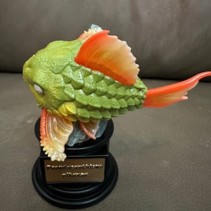 Super Q L24 Red Fin Cactus Pleco Fish Resin Mini Figurine Figure Model ...