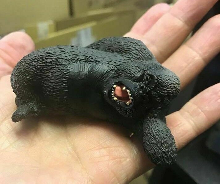 Animal Life Asakuma Toshio Rolling Gorilla Ape PVC Mini - Etsy