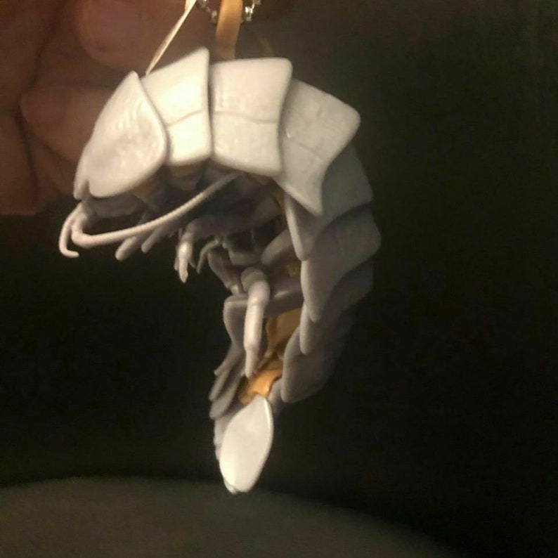 Deep Sea Giant Isopod PVC Figurine Figure Model Keychain - Etsy