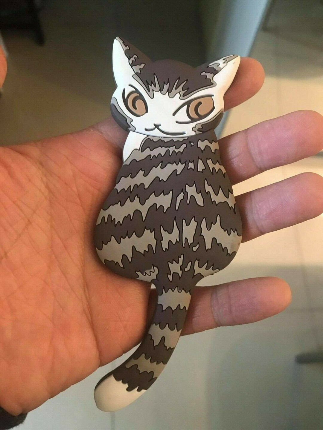 Dayan Cat Kittie PVC Hanging Figurine Figure With Magnet - Etsy