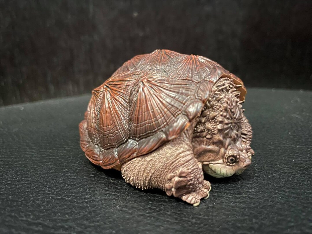 Fat Common Snapping Turtle Super Q Resin Model Figure Figurine - Etsy