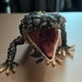 Green Rough Knob-tailed Gecko Lizard PVC Figure Model With Two ...