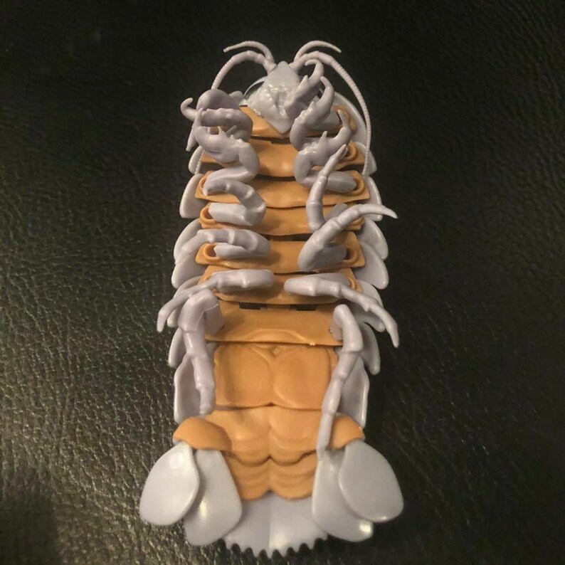 Deep Sea Giant Isopod PVC Figurine Figure Model Keychain - Etsy