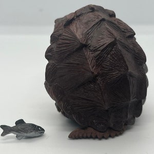 Alligator Snapping Turtle With Fish PVC Mini Model Figurine - Etsy