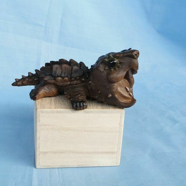 Snapping Turtle Figurine - Etsy