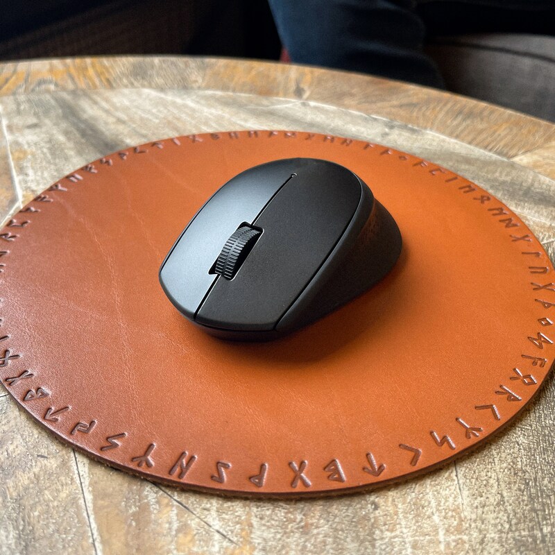 Leather Mouse Pad - Etsy