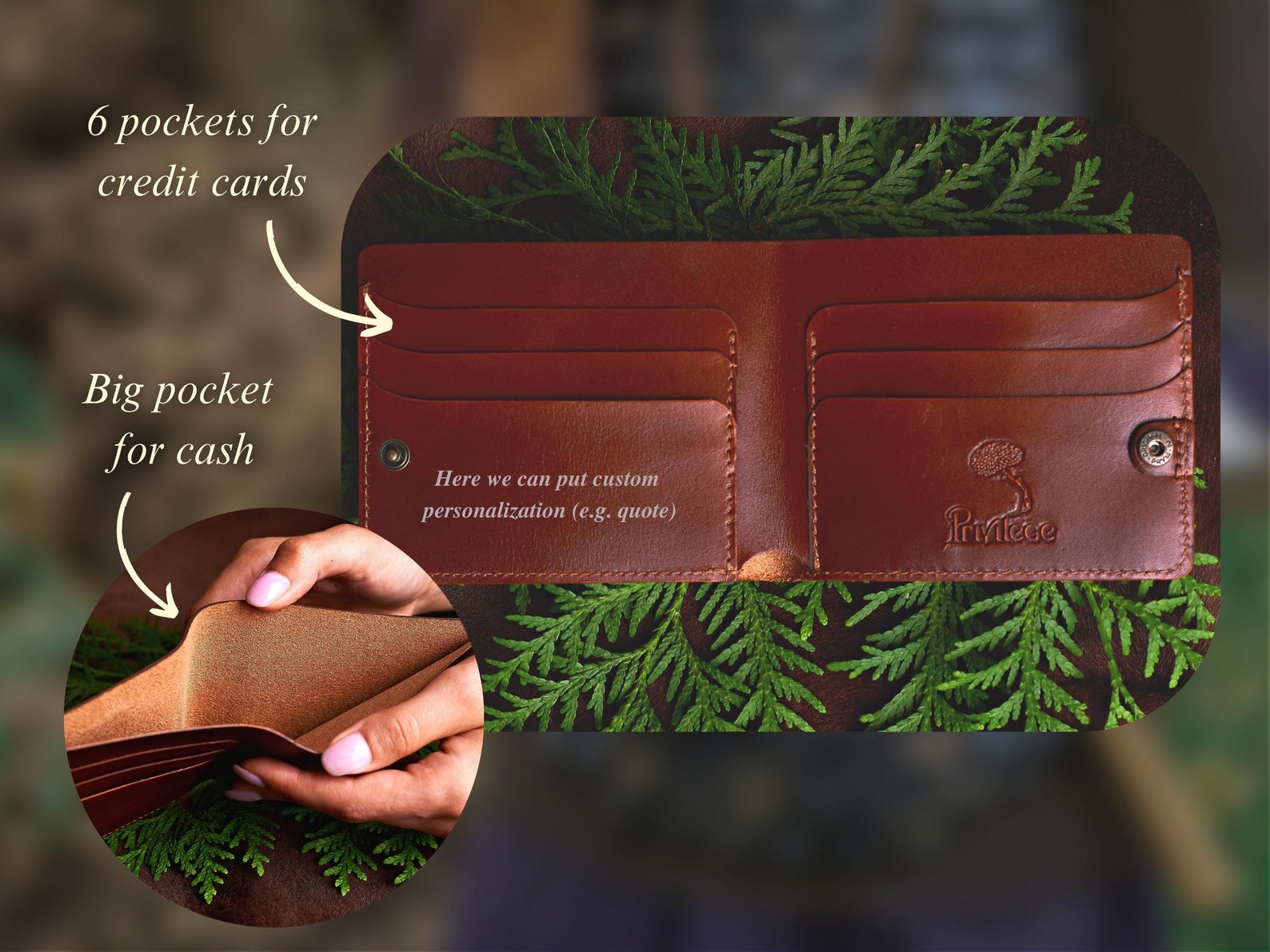 Viking Leather Wallet Vegvisir Mjolnir Thor Hammer Norse - Etsy