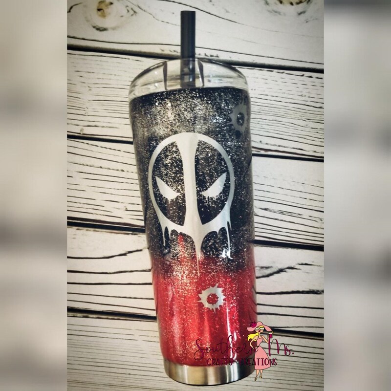 Deadpool Tumbler - Etsy