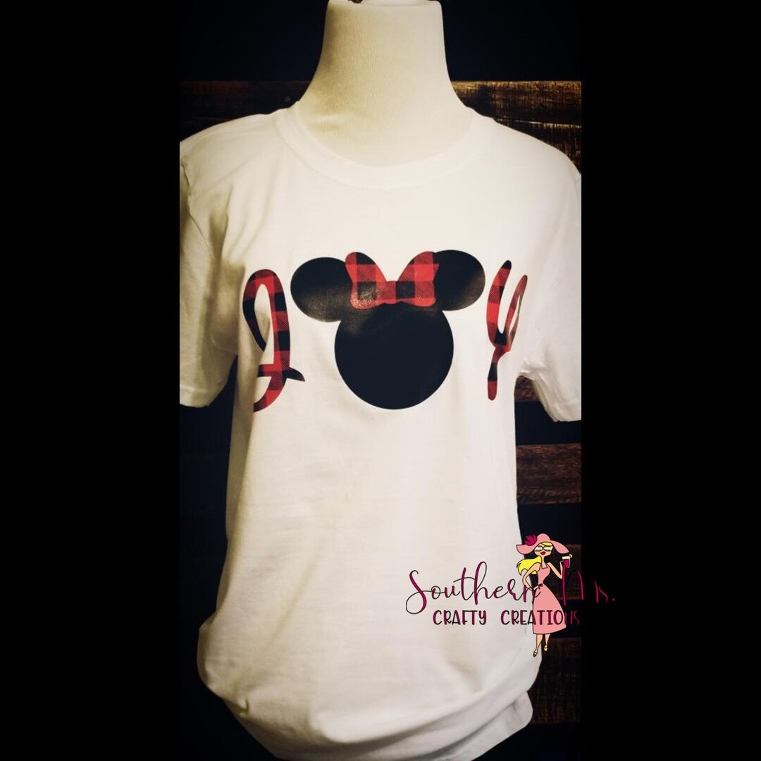Minnie Mouse JOY Tee or Tank - Etsy
