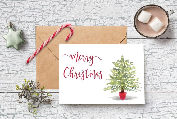 Printable Merry Christmas Cards