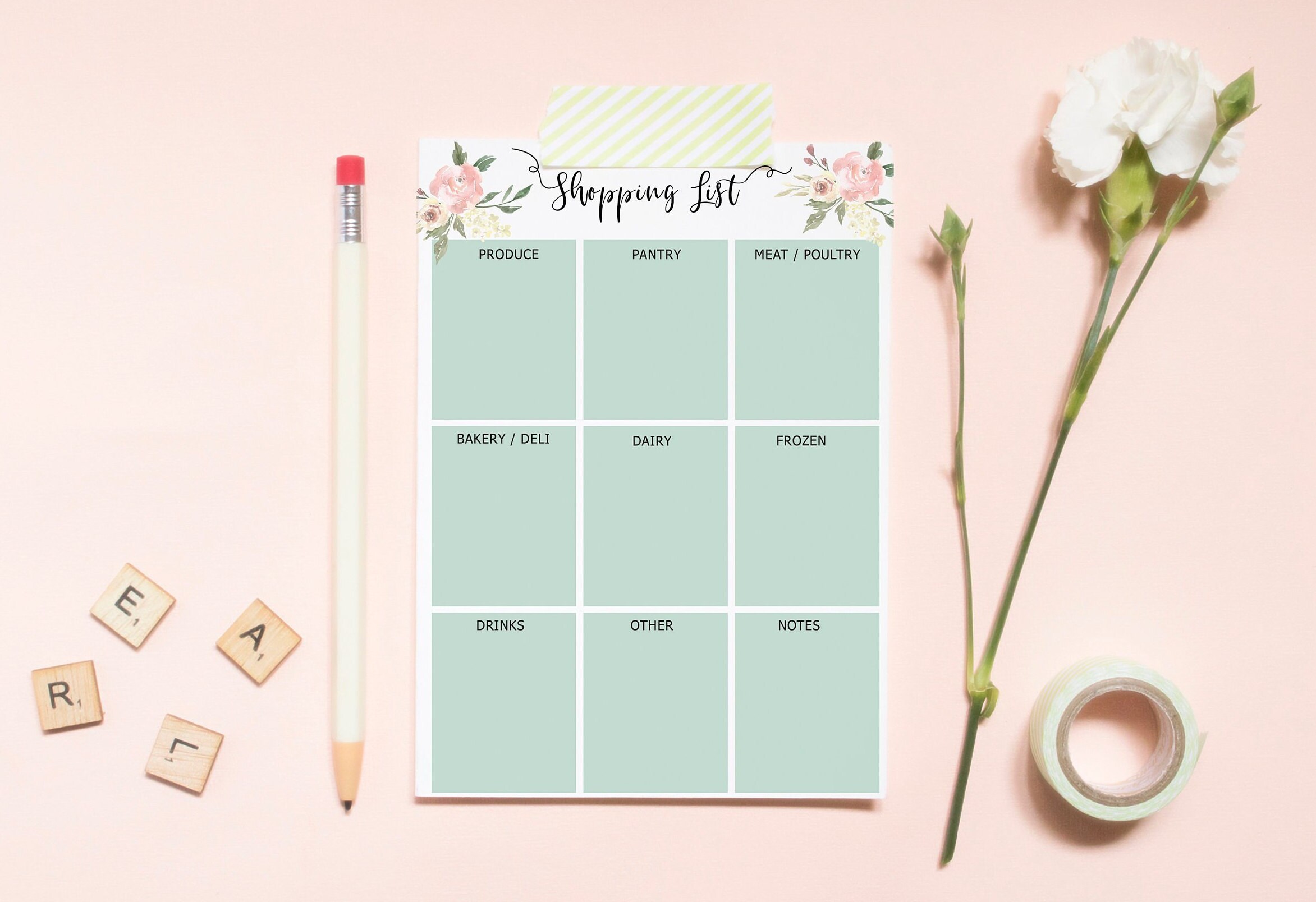 Meal Planning Printable Bundle Menu Planner Dinner Planner - Etsy